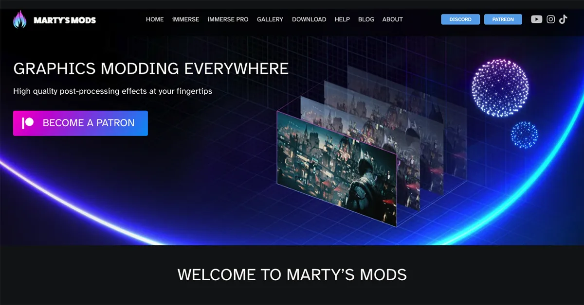 MARTY'S MODS | Graphics Modding Everywhere